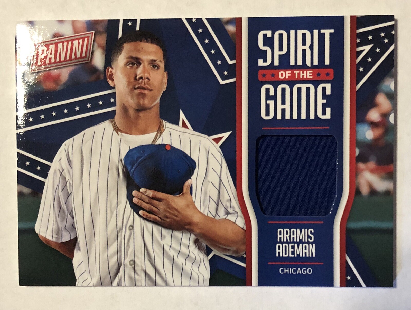 Aramis Ademan 2018 Panini Father's Day Spirit Of The Game Used Jersey ...