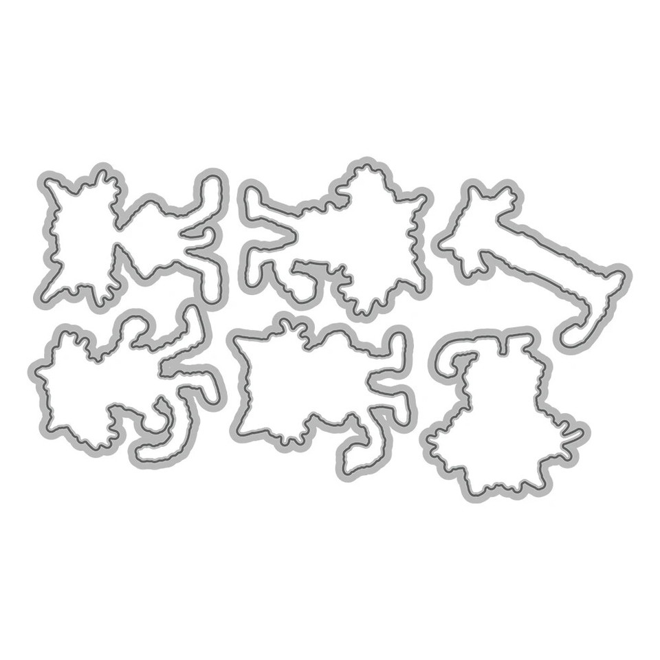 Grumpy Cats Curiousity Killed the Cat Metal Cutting Dies Clear Stamps ...