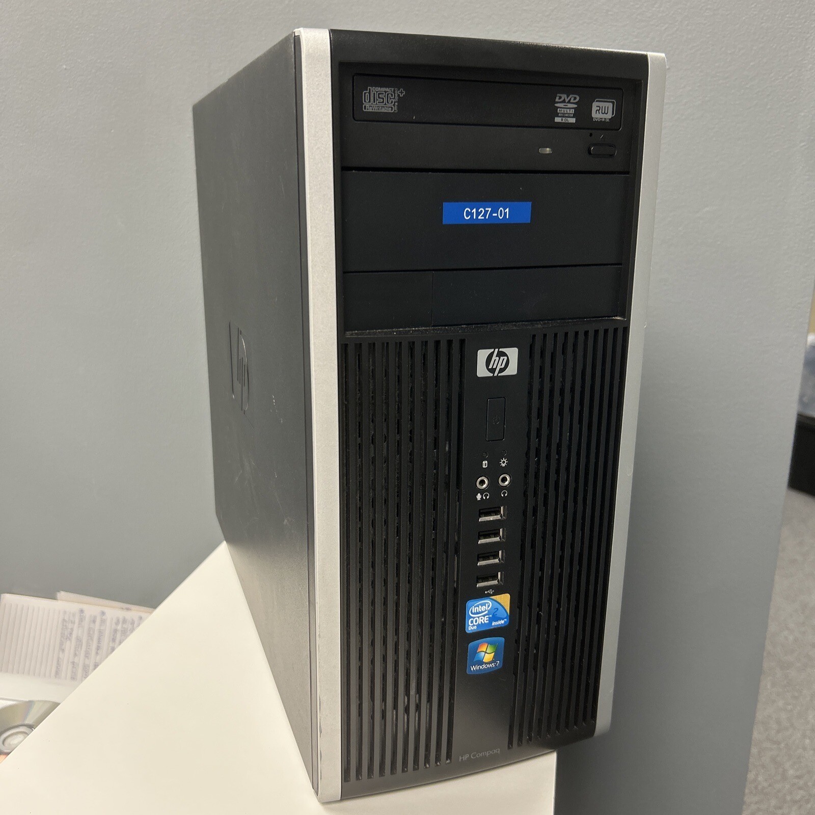 HP Compaq 6000 Pro PC Micro Tower Dual-Core 2.80GHz NO RAM No HDD ...