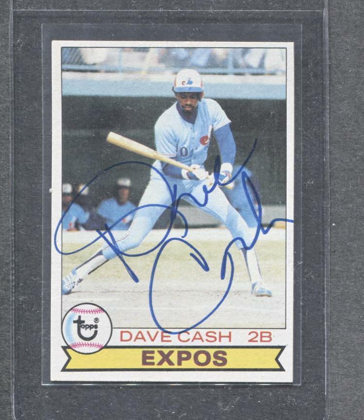 1979 Topps #395 Dave Cash Signed Card (Expos) | eBay
