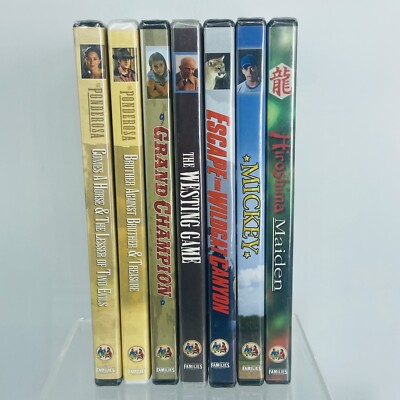 Lot Of 7 DVDs From Feature Films For Families NEW SEALED | eBay