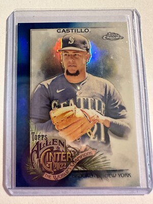 K95,938 - 2022 Topps Allen and Ginter Chrome Blue #167 Luis Castillo ...