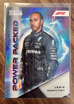 2024 Topps Paddock Pass - Power Packed - Lewis Hamilton | eBay
