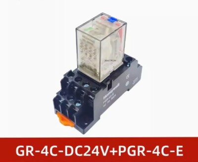 1PCS NEW FIT FOR Relay+Base GR-4C-DC24V+PGR-4C-E | eBay