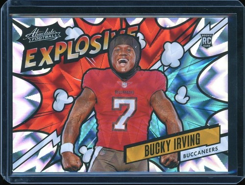 2024 Absolute Football Bucky Irving Explosive Case Hit SSP Rookie RC ...