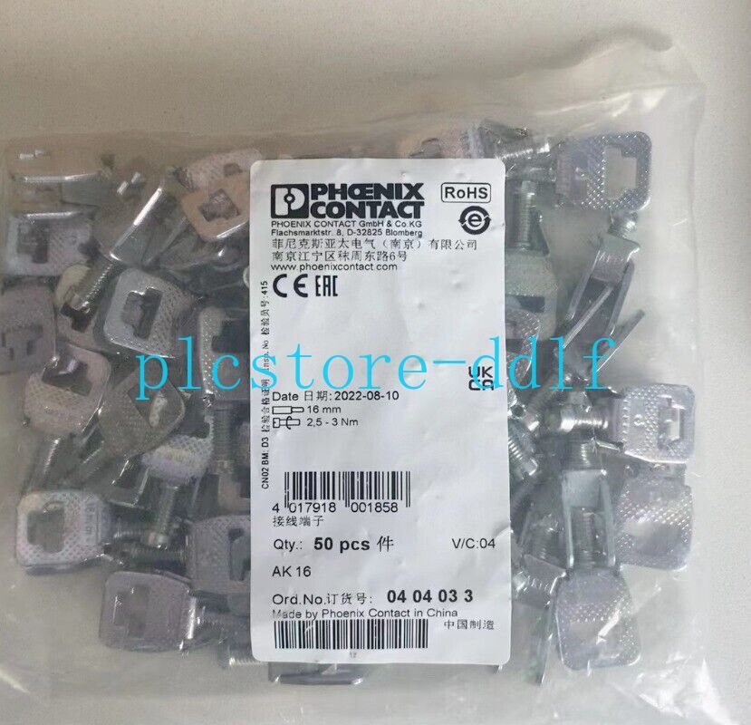 Phoenix Contact 0404033 Pick-off Terminal Block AK 16 Series for sale ...