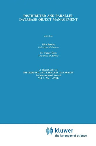 Elisa Bertino (u. a.) | Distributed and Parallel Database Object ...