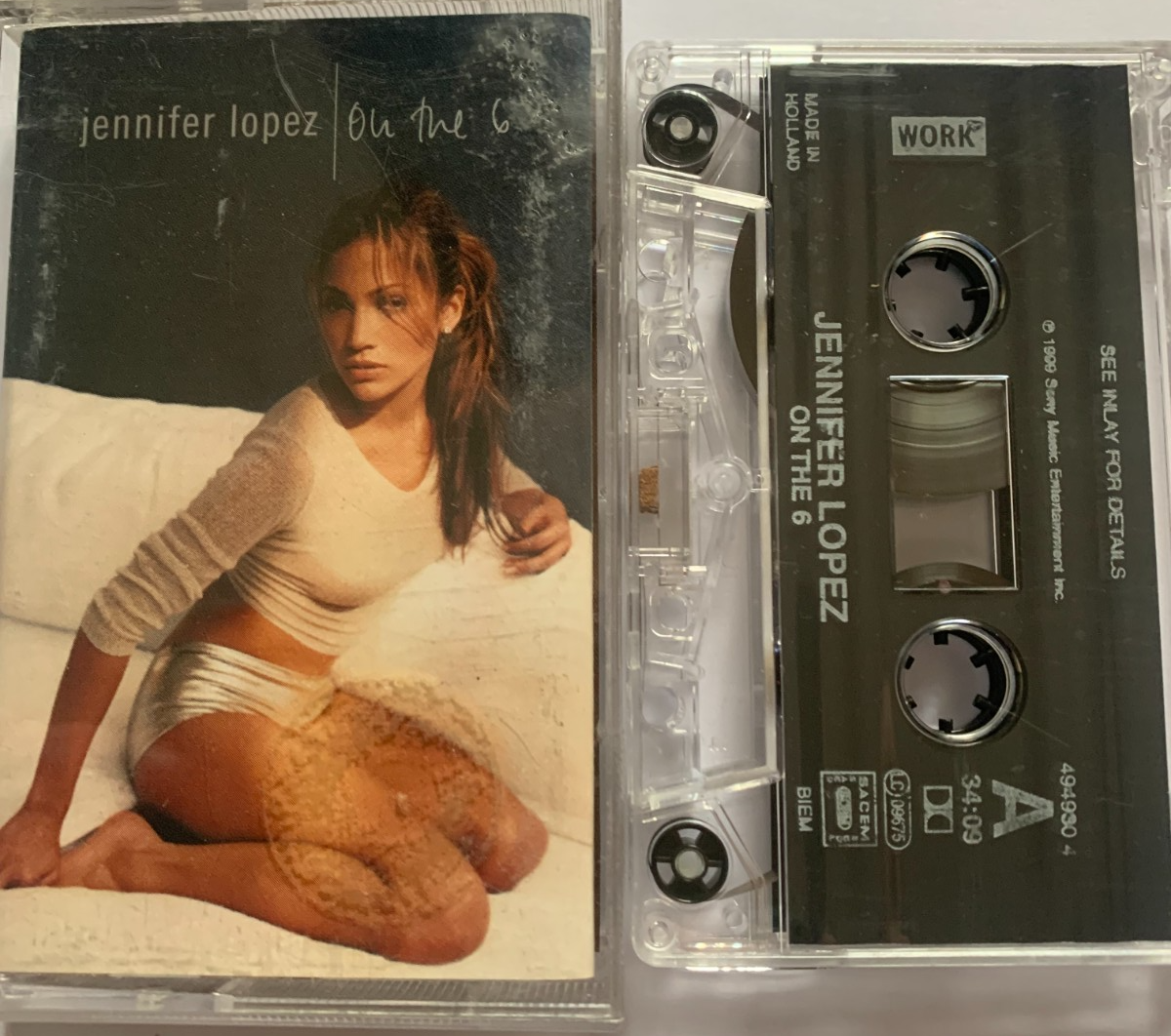 JENNIFER LOPEZ - ON THE 6 - TAPE CASSETTE ALBUM | eBay UK