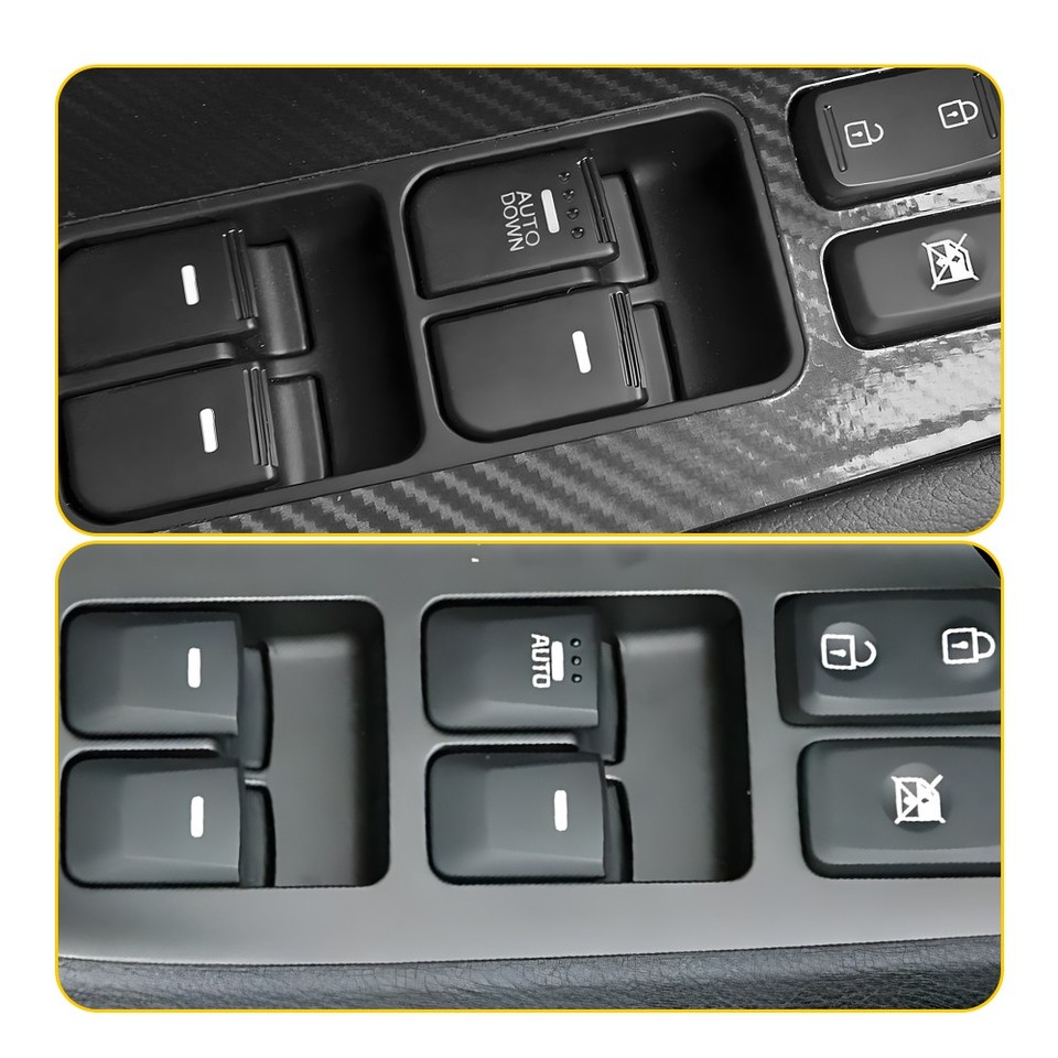 Left Door Master Power Window Switch with Auto Up Down for 2011-2013 ...