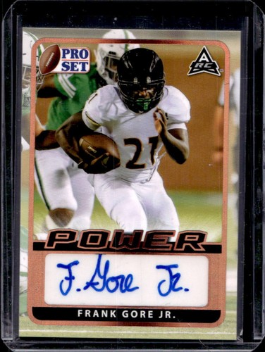 2024 Pro Set Pure Frank Gore Jr. Auto Bronze Rookie XRC #BA-FGJ | eBay
