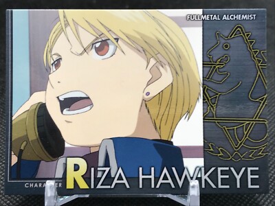 Riza Hawkeye Fullmetal Alchemist Card Square Enix BANDAI 2004 TCG Japan ...