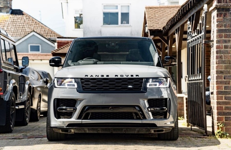 BKM 2018+ Range Rover Full Size L405 SVO Body Kit Front and Rear Bumper ...