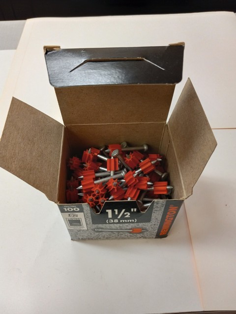 Remington 1 1/2" Power Fasteners Made in USA 100 Ct for sale online | eBay