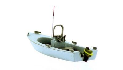 N Scale Boat Center Console Fishing boat kit 1 piece waterline detailed ...