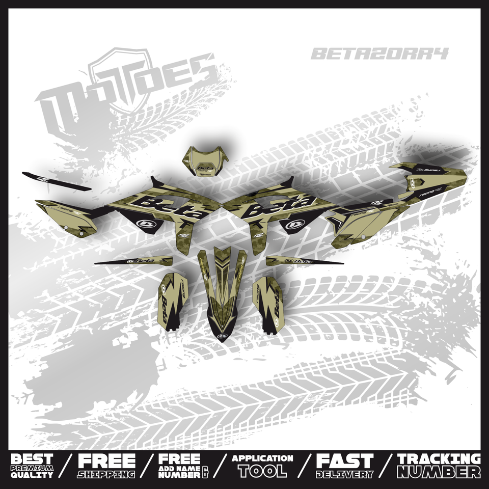 BETA RR-RACING 2020-2022 Graphic Decal kit | eBay