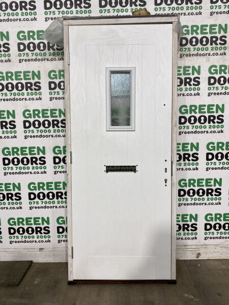 White Exterior Front Doors