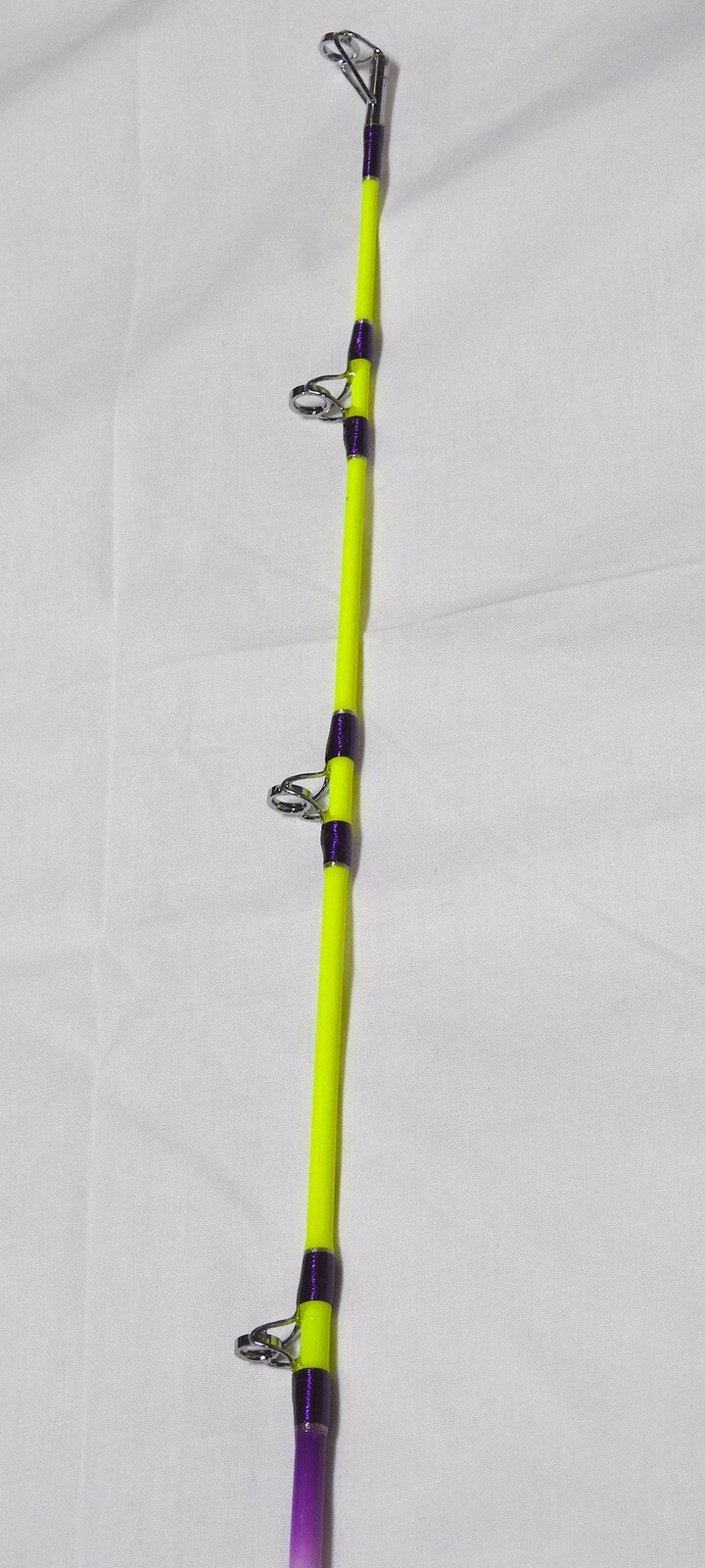 7'6" 1PC Catfish Casting Rod Purple Overspray | eBay