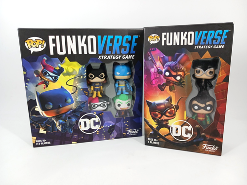Funko FunkoVerse Strategy Game #100 New #101 CIB DC Batman Joker ...