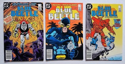 Blue Beetle #13 #14 #15 1987 DC Comics Lot 1st Indestructible Man 1st ...