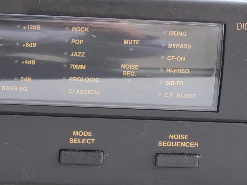 Vintage Fosgate FOUR Audionics Digital Servo Logic Surround Sound ...
