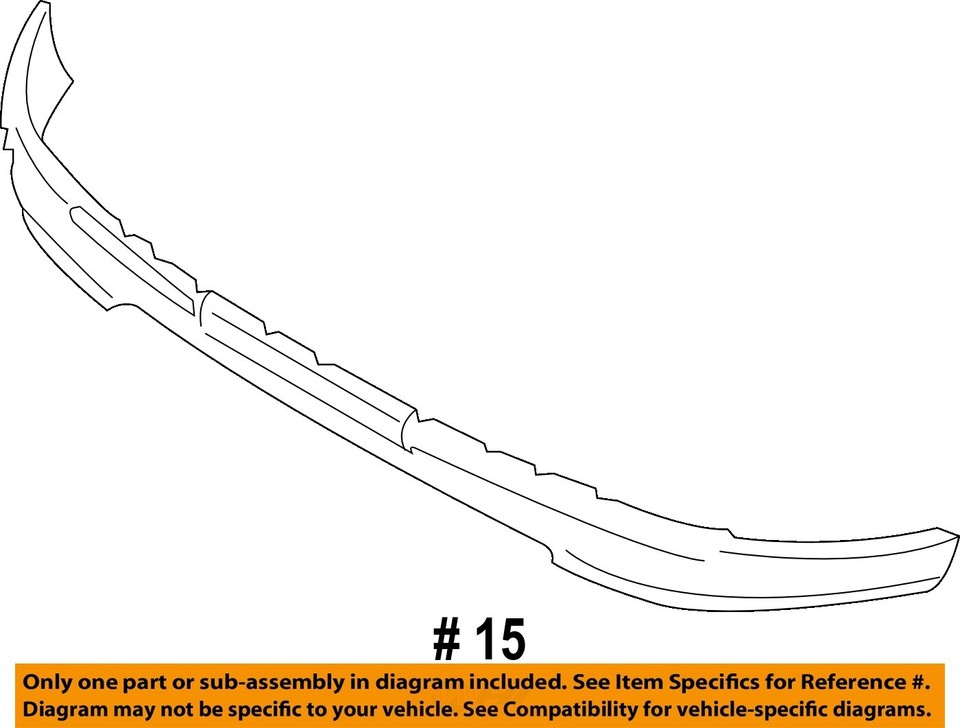 FORD OEM 16-19 Explorer Front Bumper Bumper Components-Valance ...