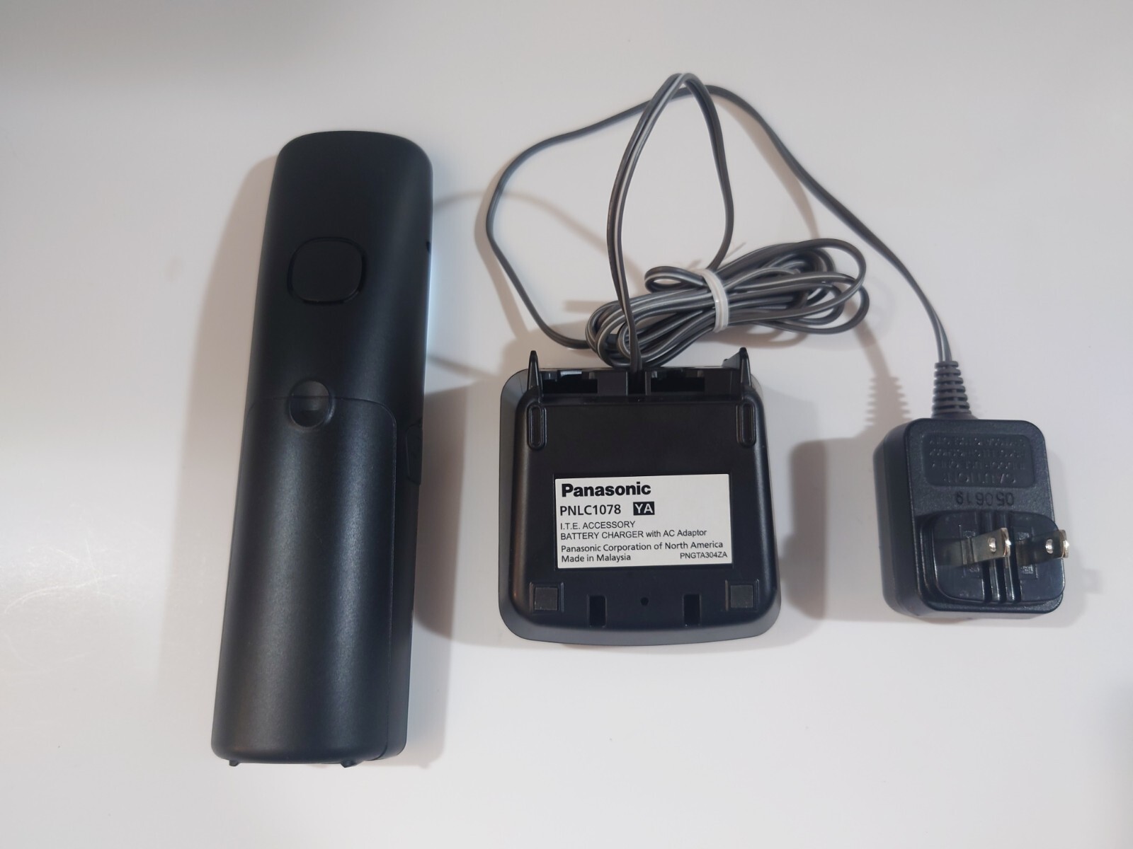 Panasonic Add-On KX-TGFA51B Cordless Phone w/ Charging Base PNLC1078 ...