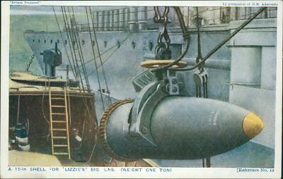15 Inch Shell HMS Queen Elizabeth Dreadnaught | eBay