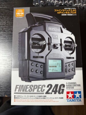 FINESPEC 2.4GHz 4-CHANNEL RADIO CONTROL SYSTEM (TRANSMITTER RECEIVER ...