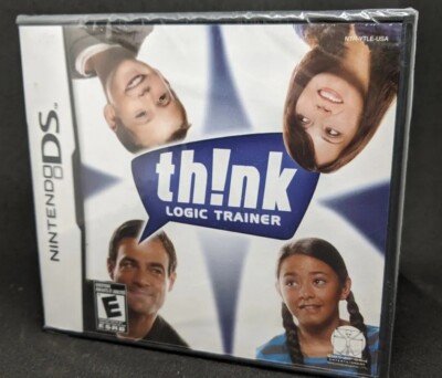 Think: Logic Trainer (Nintendo DS, 2009) Complete Sealed Rare | eBay ...