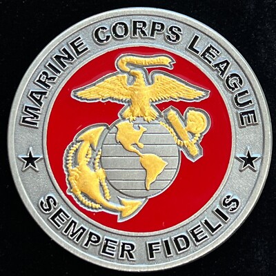 Marine Corps League Executive Director USMC Challenge Coin | eBay