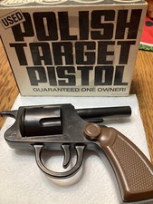 Vintage Solitaire 37 5/8 Hewmar Backward Novelty Gun Polish Target ...