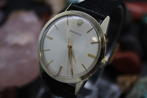 Vintage ROLEX Automatic Cal. 1520 14K Gold Filled 35mm Men's Dress ...