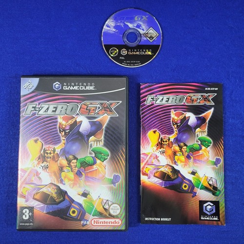 gamecube F-ZERO GX Game Captain Falcon Nintendo PAL Version Plays On ...