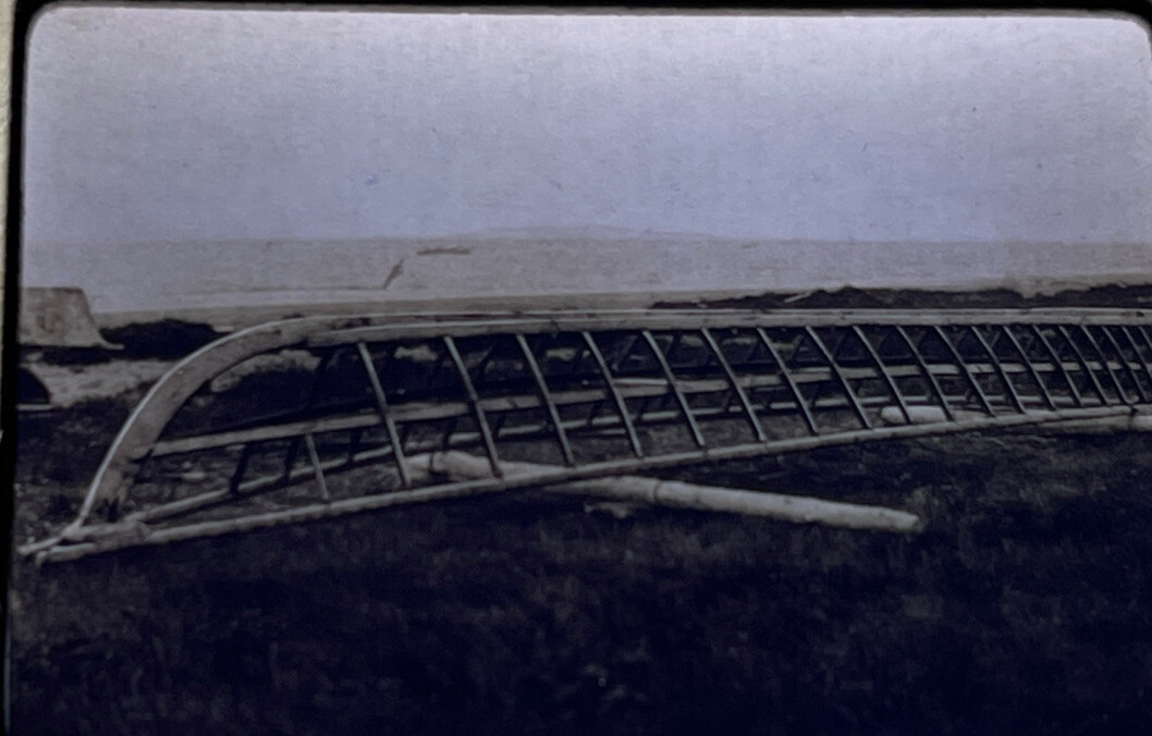 2219 Edward Curtis “Umiak Frame Kotzebue Eskimo Native American Photo ...
