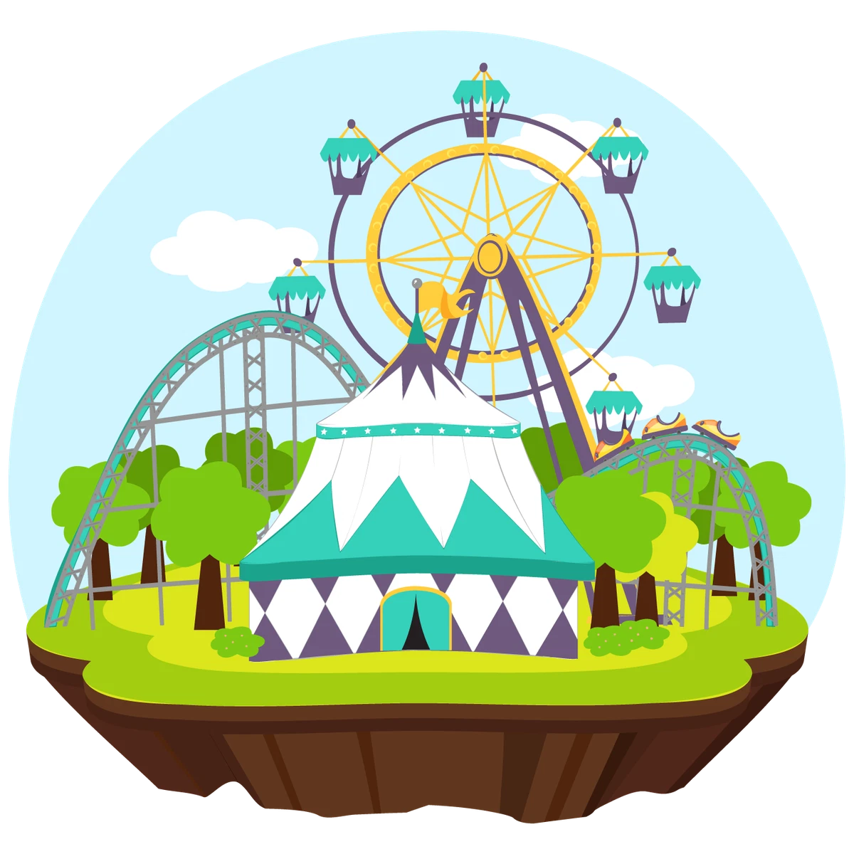 Carnival Rides Clipart