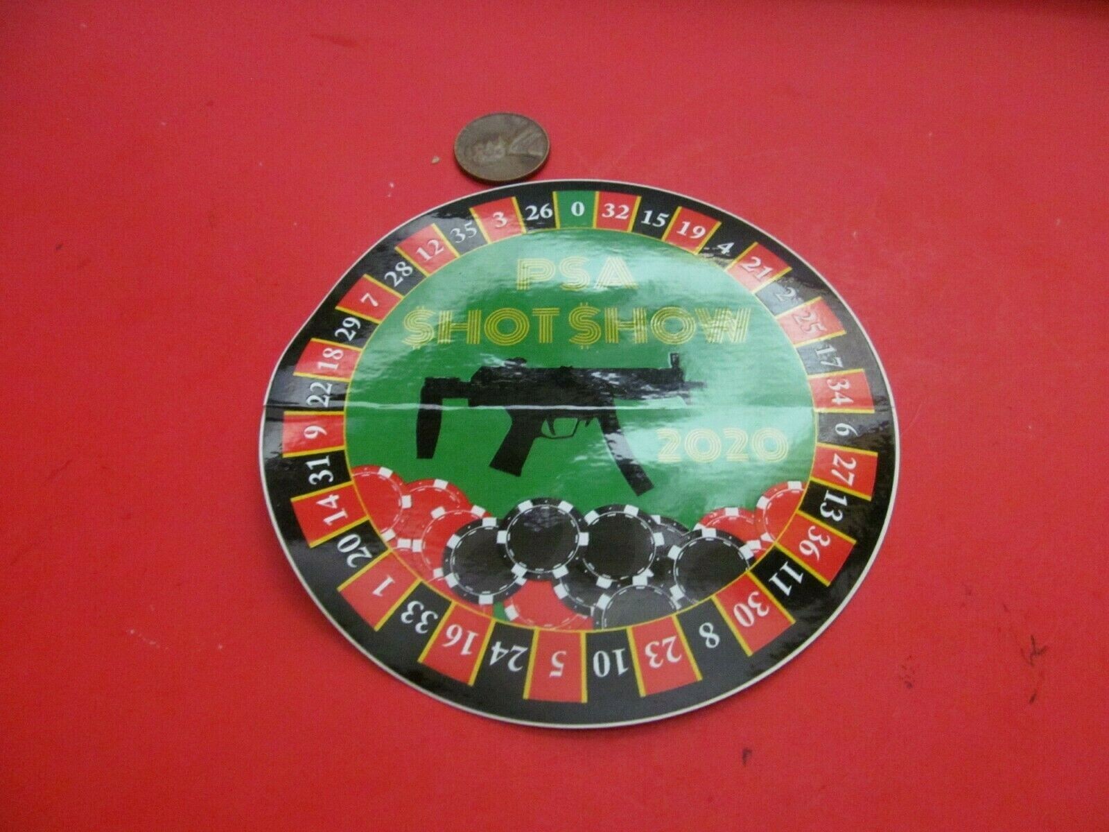 PSA SHOTSHOW 2020 Sticker / Decal ORIGINAL GUNS FIREARMS OLD STOCK | eBay