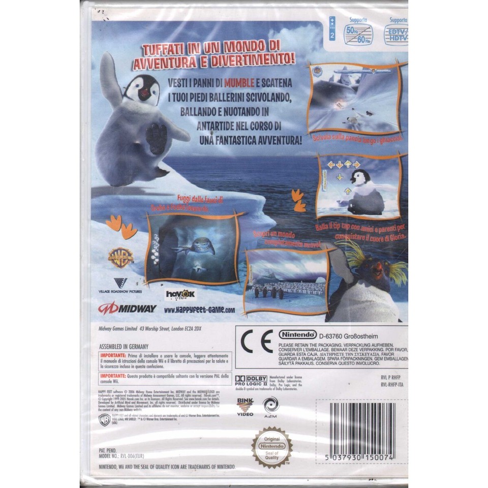 Happy Feet - Nintendo Wii Game Sealed | eBay