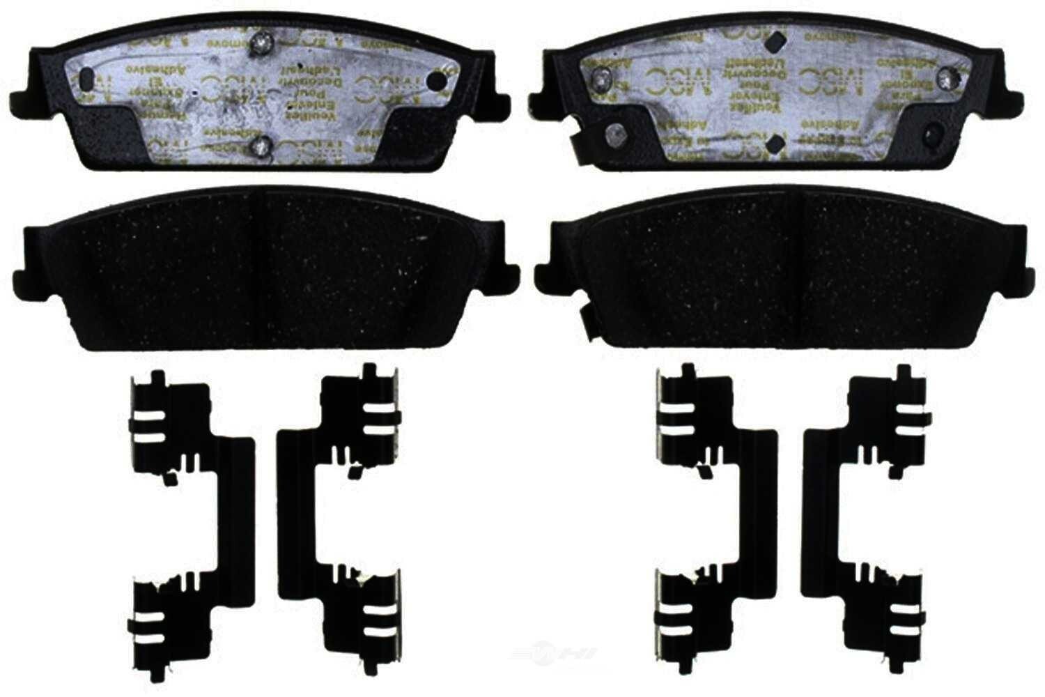 Disc Brake Pad Set-Ceramic Rear ACDelco 17D1194CH for sale online | eBay