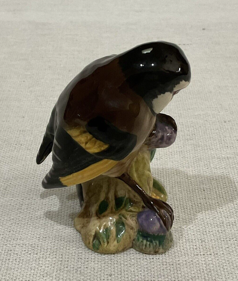 Vintage Beswick Goldfinch Porcelain Bird Figurine Made England #2273 ...