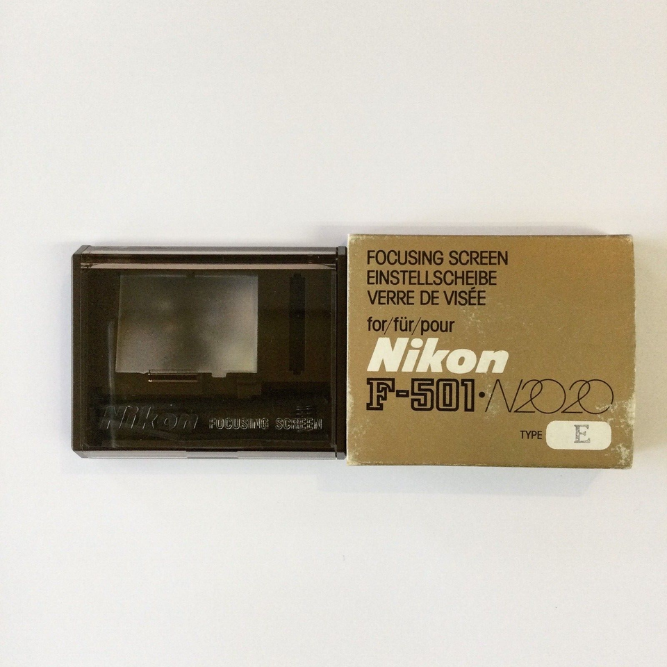 Nikon Focusing Screen For F-501・N2020 Type E Grid Matte Screen Focus ...