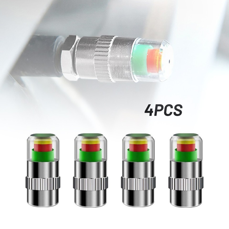 Valve Cover Tire Pressure Tire Valve 4pcs/set Car Cover | eBay