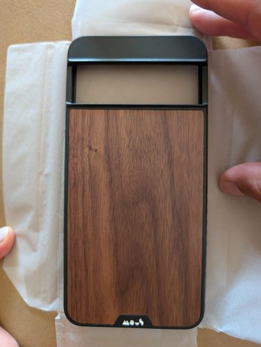 Mous phone case Pixel 8 Pro with Custom Walnut Inlay | eBay