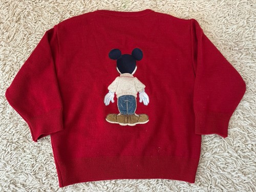 Toddler Vintage Donaldson Mickey Mouse Sweater Size 92 (24M) Excellent ...