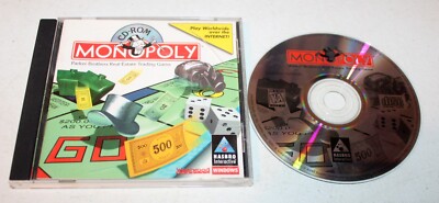 Monopoly CD-ROM Hasbro Interactive Windows Westwood Studios PC | eBay