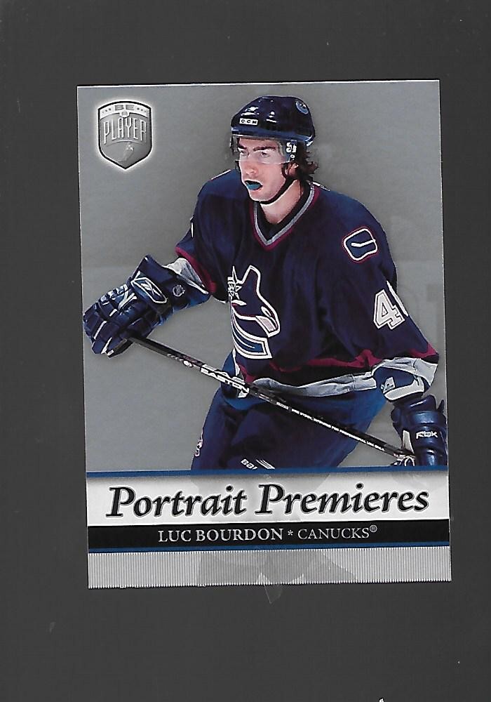 2006-07 Upper Deck Be A Player Portraits - #110 Luc Bourdon (RC) for ...