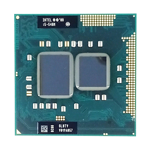 SLBTV Intel Core i5-540M Socket G1 988-Pin 2.53GHz - 3.067GHz Notebook ...