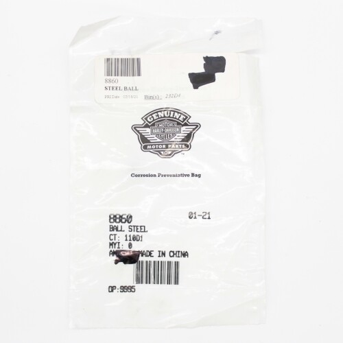 Harley-Davidson Steel Ball Part Number - 8860 | eBay