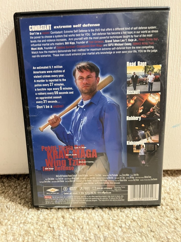 Combatant Extreme Self Defense Dvd - Rare OOP | eBay