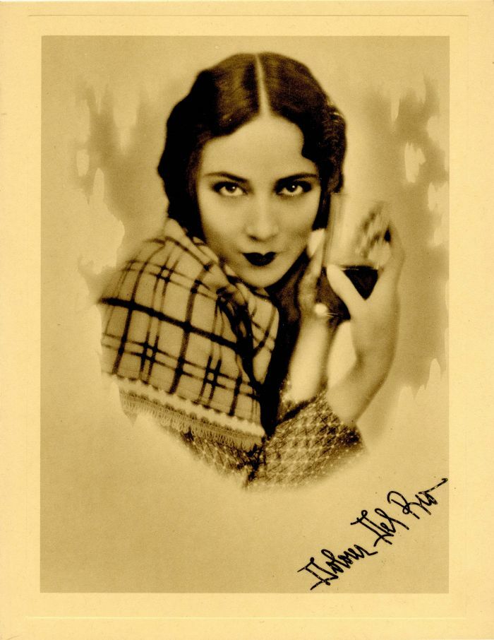 Printed Signed Portrait of Delores del Rio - Entertainment Stocks ...