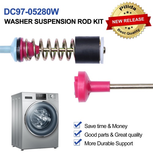 Pack Of 4 DC97-05280W Washer Suspension Rod Kit Rod Assembly For ...